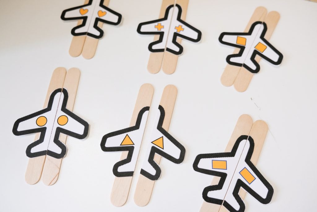 Airport & Airplanes Learning Shelf & Activities - Happy Tot Shelf