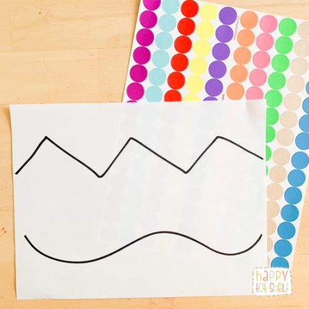 25+ Super Easy Dot Stickers Learning Activities for Preschoolers ...