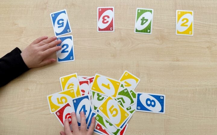 Fun Learning Math Activities with Uno Cards - Happy Tot Shelf