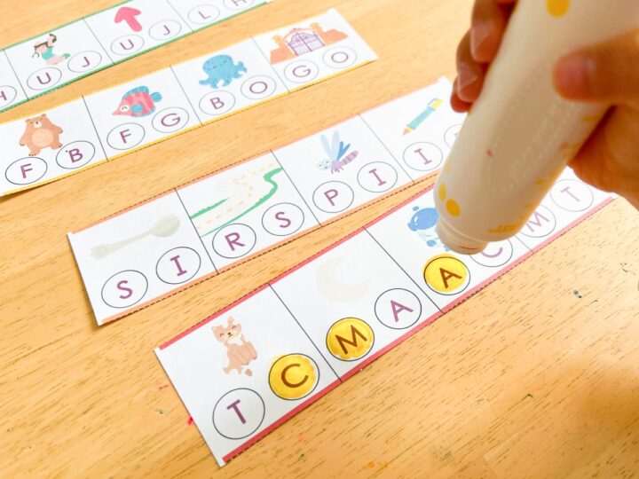 Learn to Read Part 1: Hands-On Phonics Activities for Preschoolers ...
