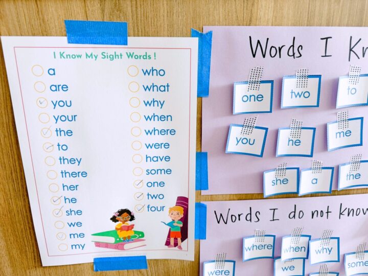 Learn to Read Part 4: 10 Easy Sight Words Activities for Kindergarten ...